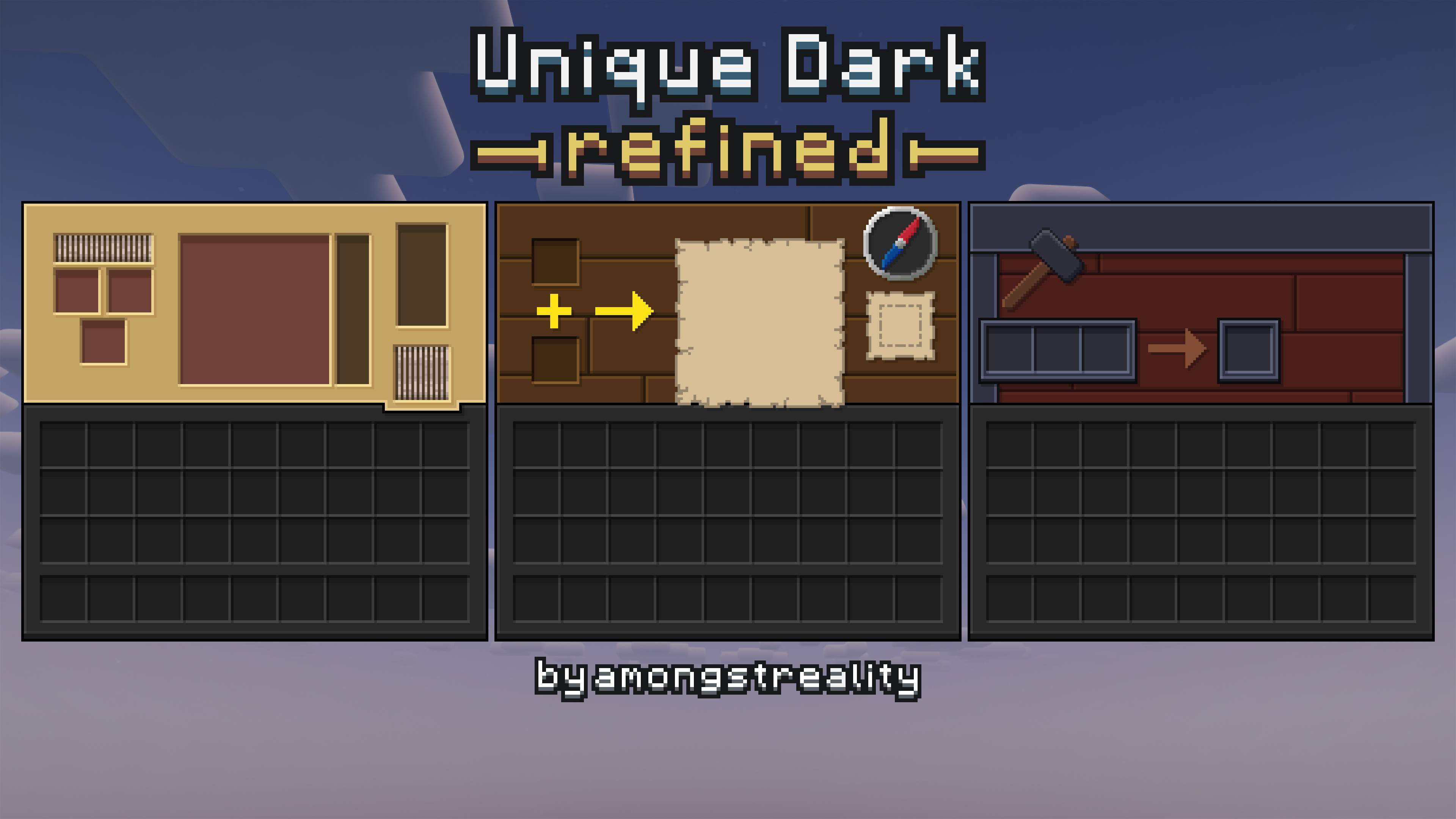 Unique Dark Refined - Minecraft Resource Packs - CurseForge