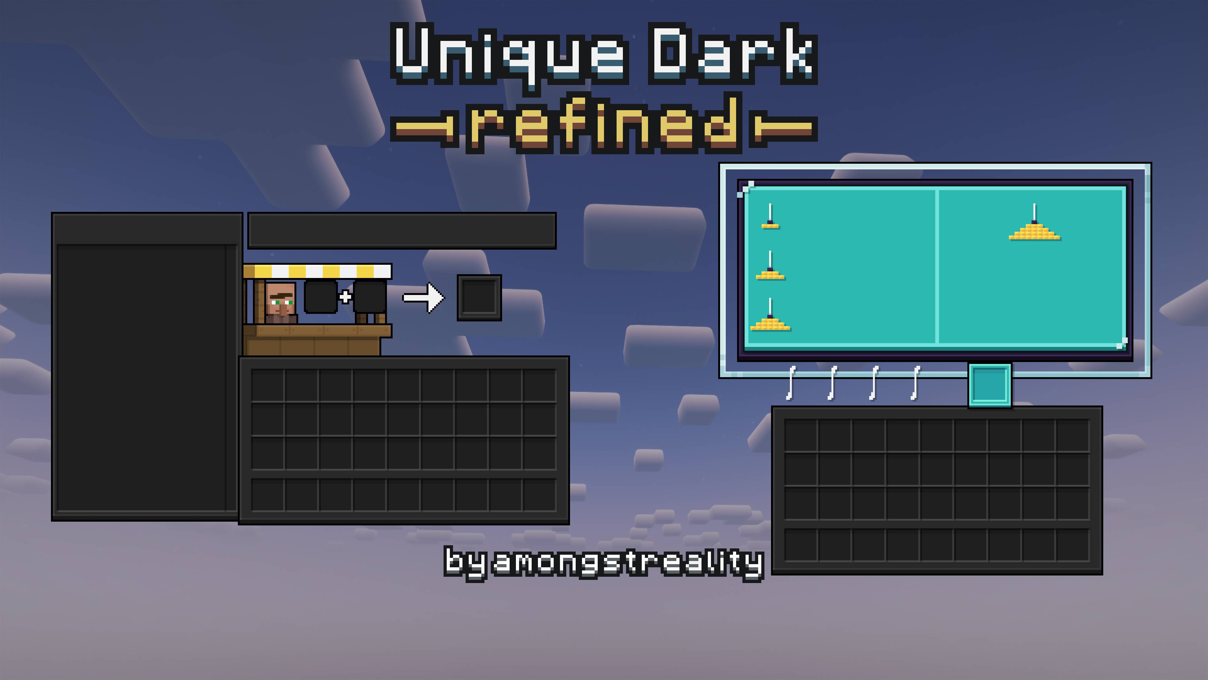 Unique Dark Refined - Minecraft Resource Packs - CurseForge
