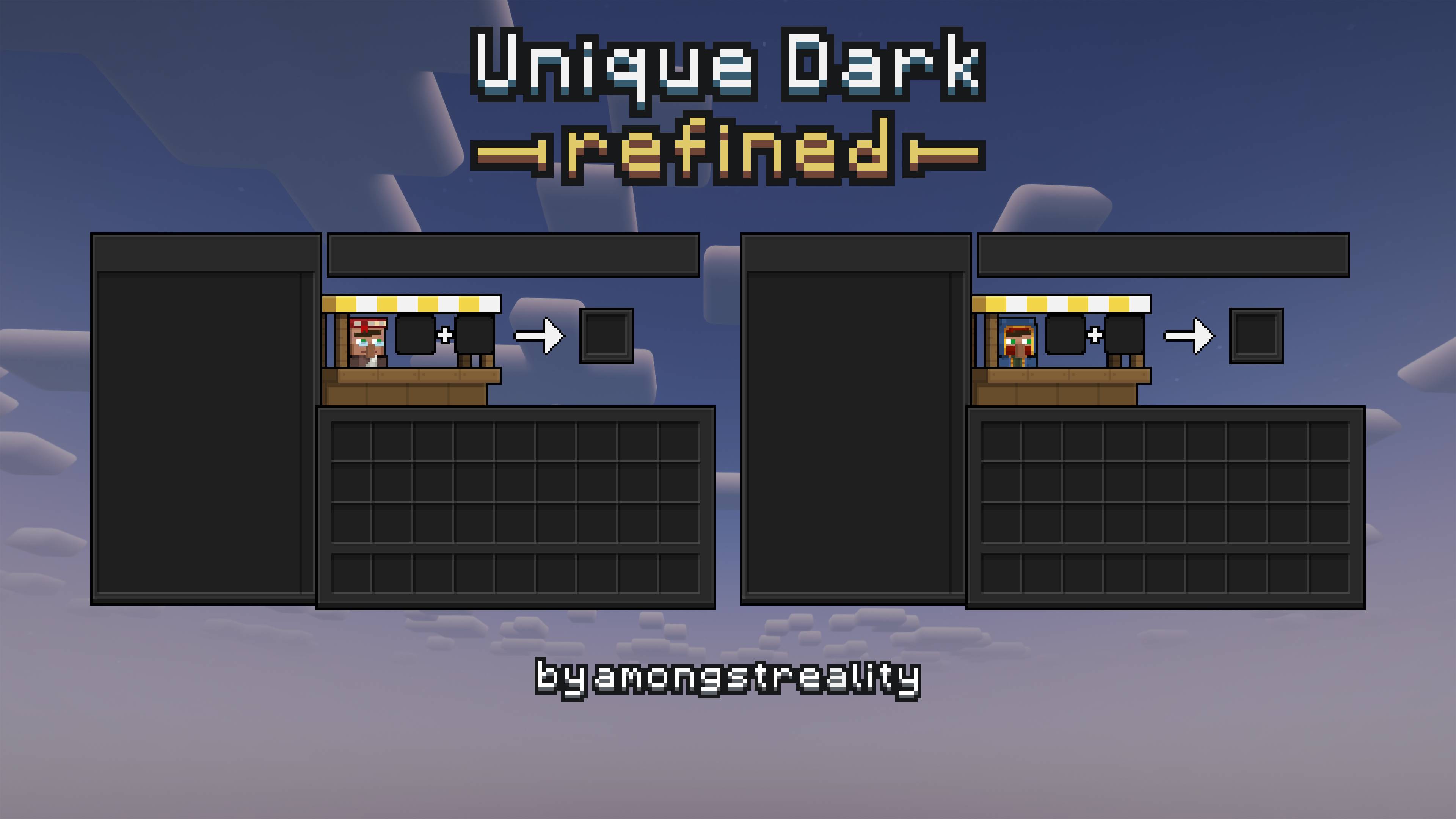 Unique Dark Refined - Minecraft Resource Packs - CurseForge