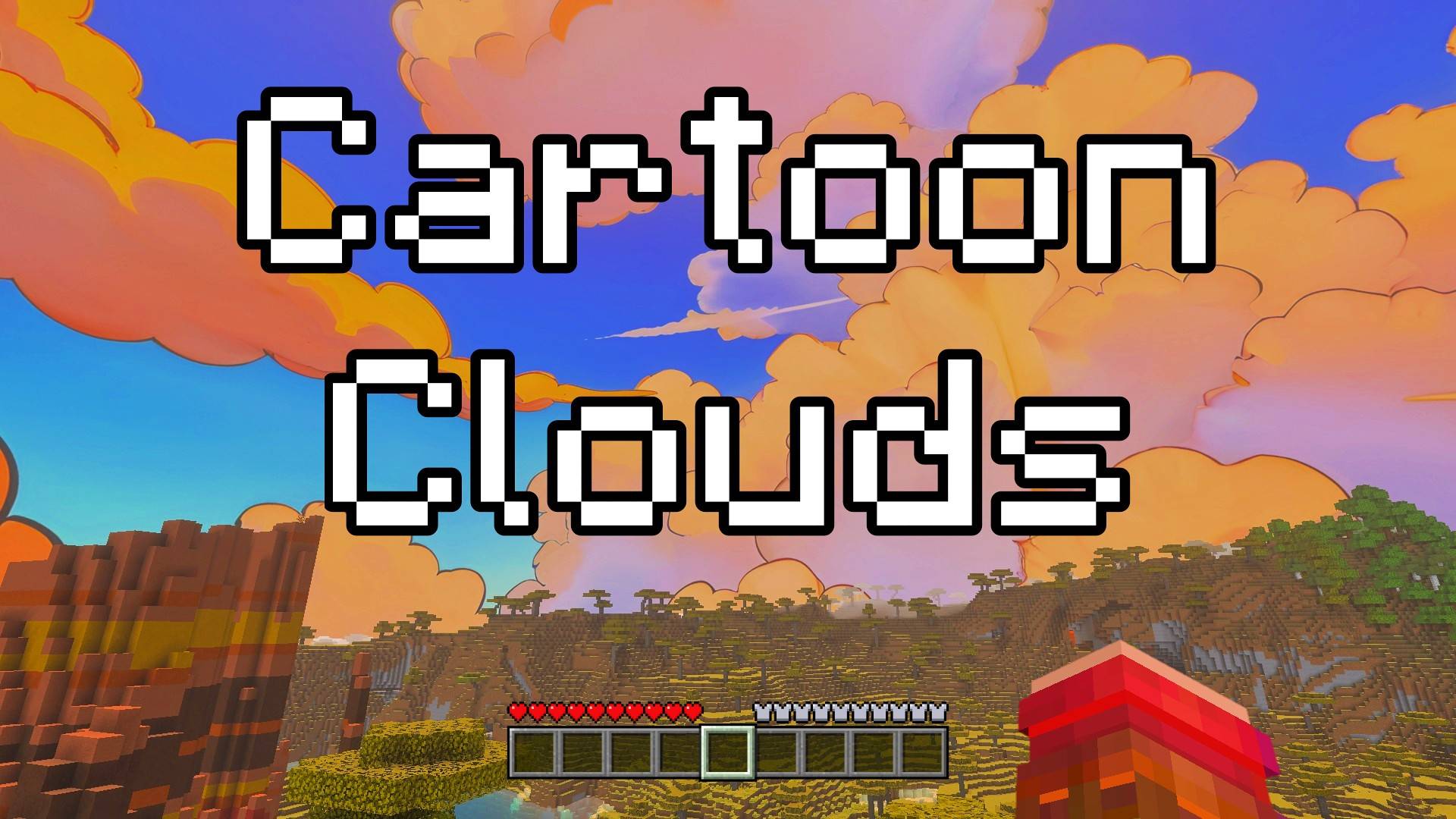 Cartoon Clouds - Custom Sky - Gallery - Minecraft Bedrock Texture Packs - CurseForge