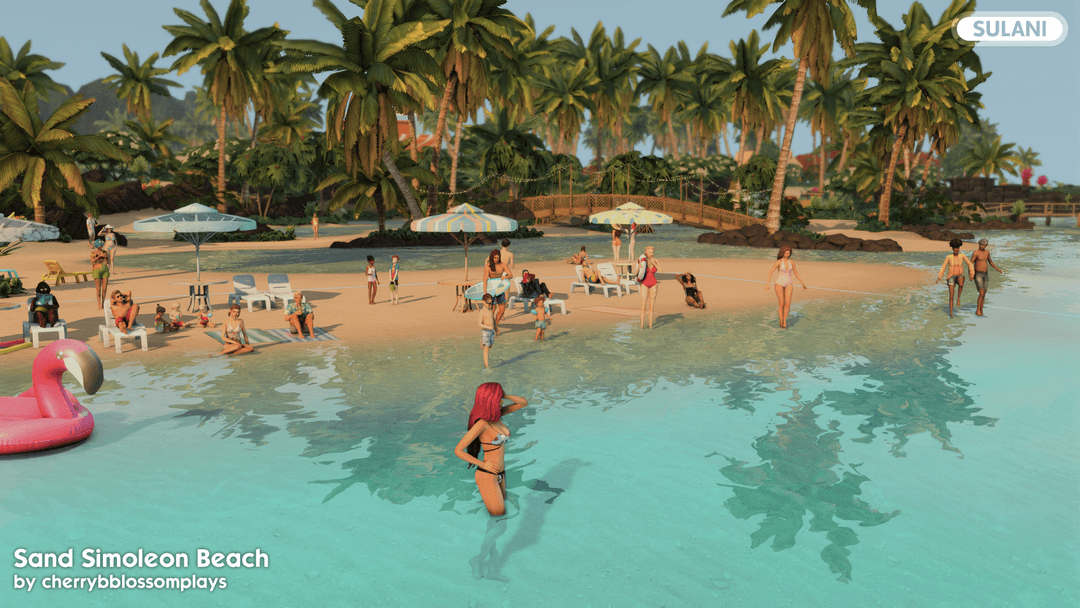 sand simoleon beach - Gallery - The Sims 4 Rooms / Lots - CurseForge