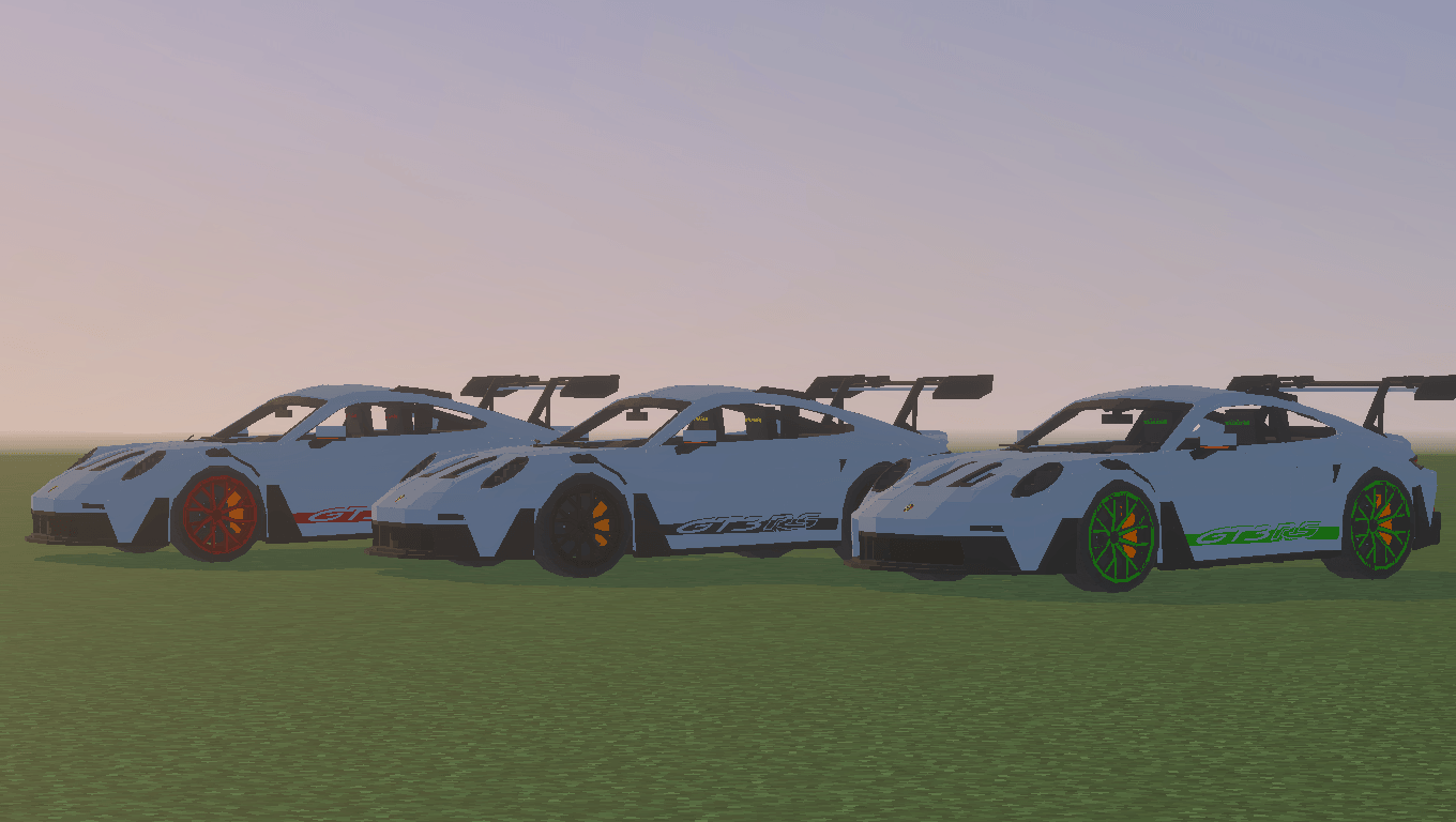 Porsche 911 Gt3 Rs (2023) - Gallery - Minecraft Bedrock Addons - CurseForge