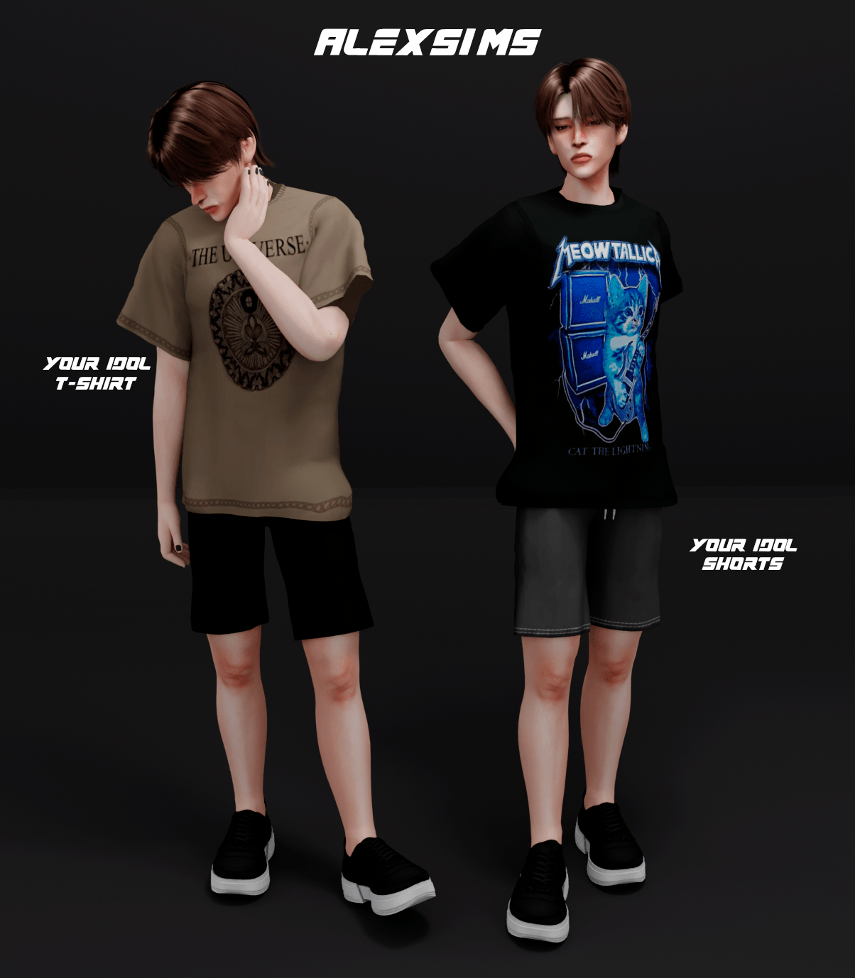 Your Idol Set - ALEXSIMS - Gallery - The Sims 4 Create a Sim - CurseForge