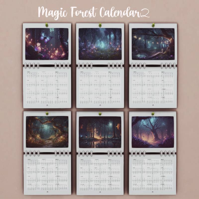 Magic Forest Calendar 2 - Gallery - The Sims 4 Build / Buy - CurseForge