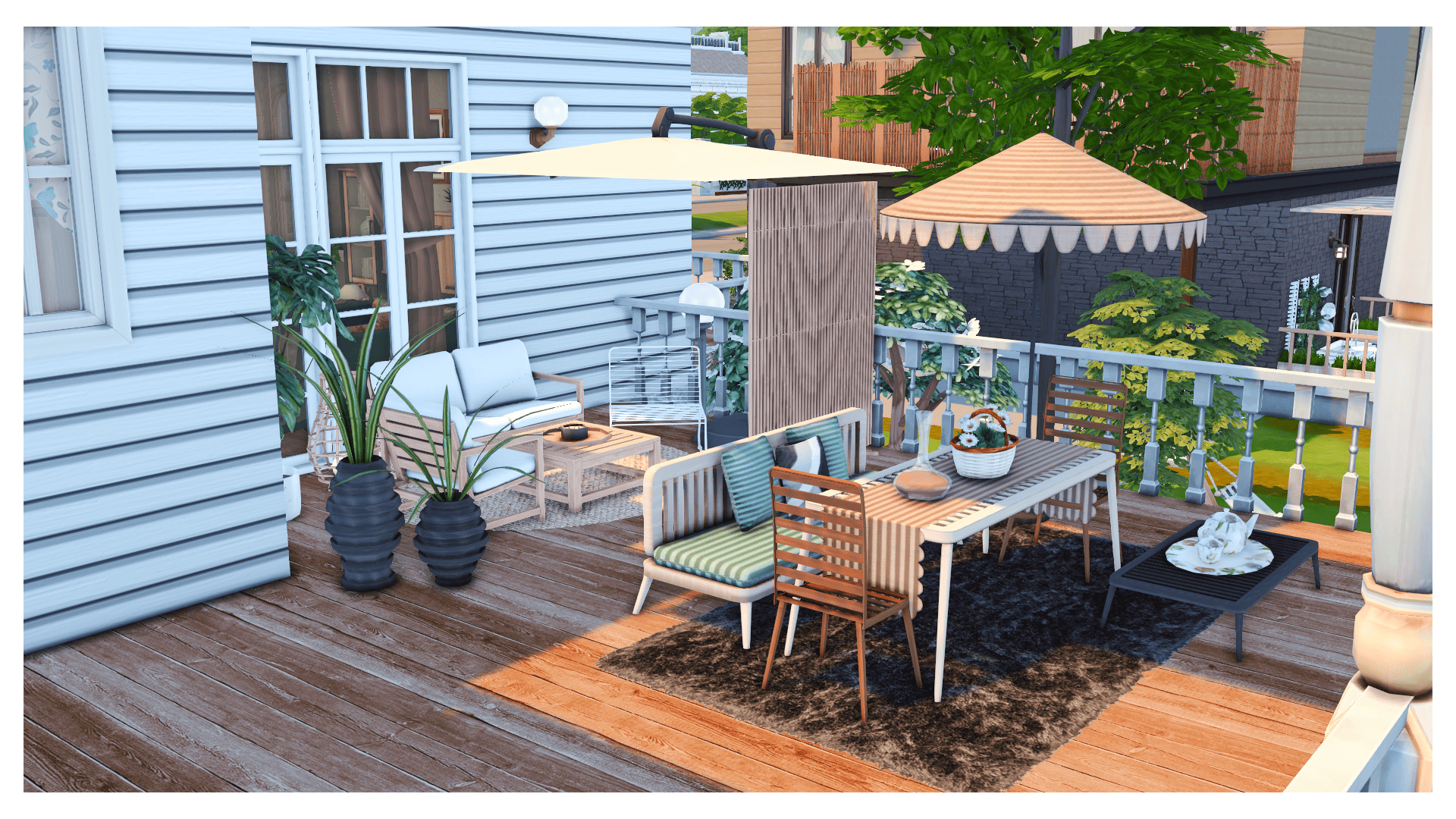 Cottage Back Patio - Gallery - The Sims 4 Rooms / Lots - CurseForge