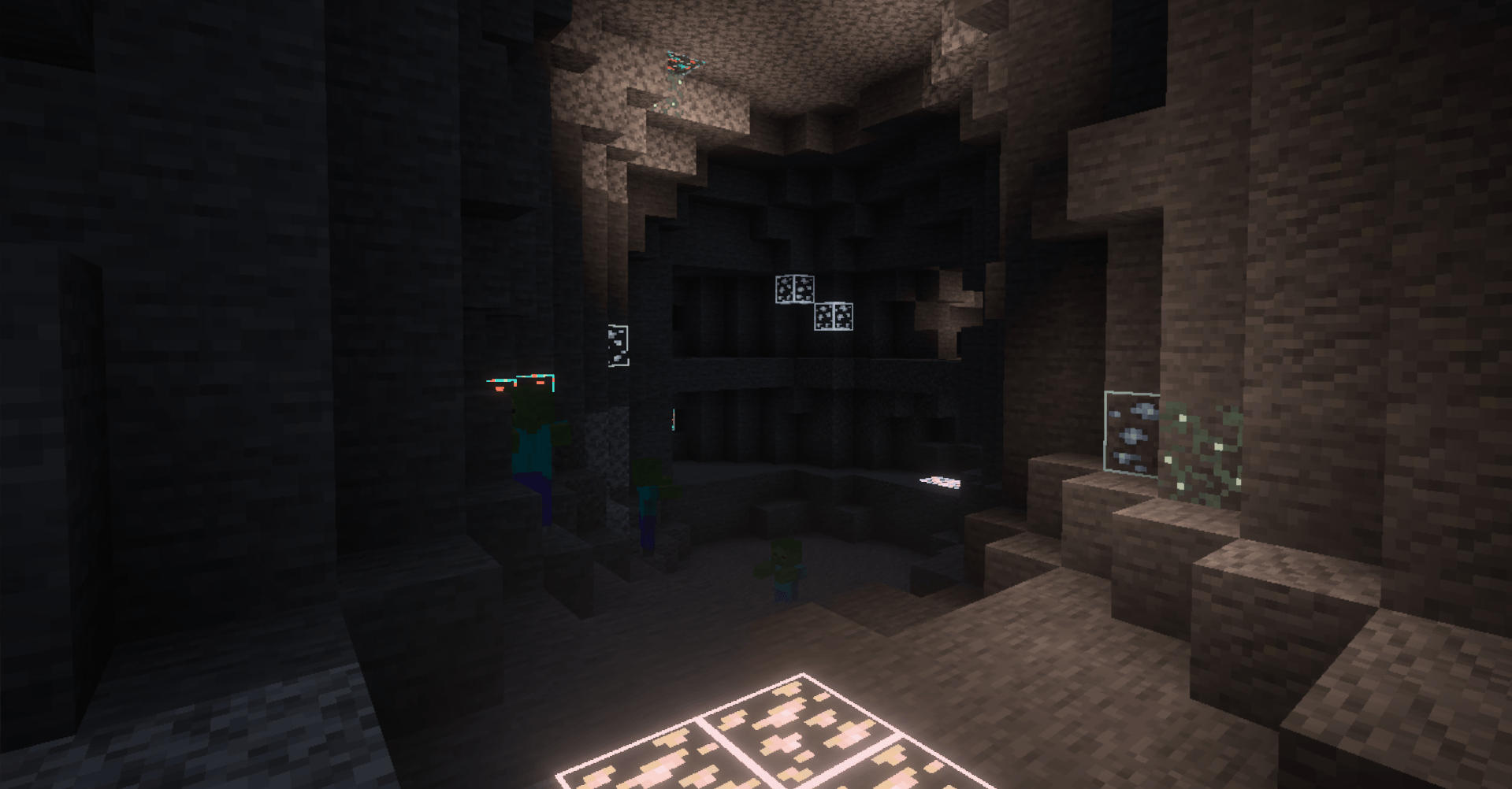 Outlined Glowing Ores - Minecraft Bedrock Texture Packs - CurseForge