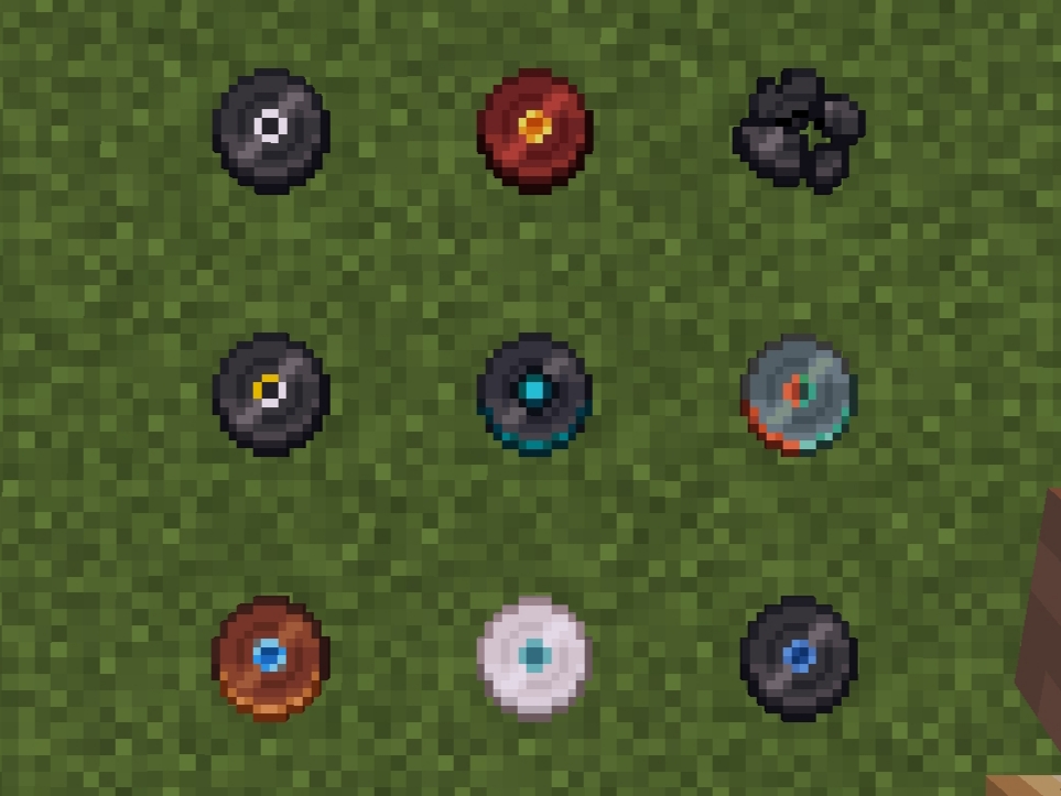 Rounded music discs - Gallery - Minecraft Bedrock Texture Packs ...