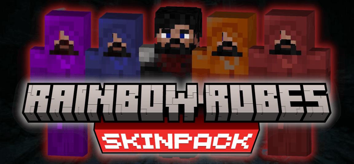 Rainbow Robes - Gallery - Minecraft Bedrock Skins - CurseForge