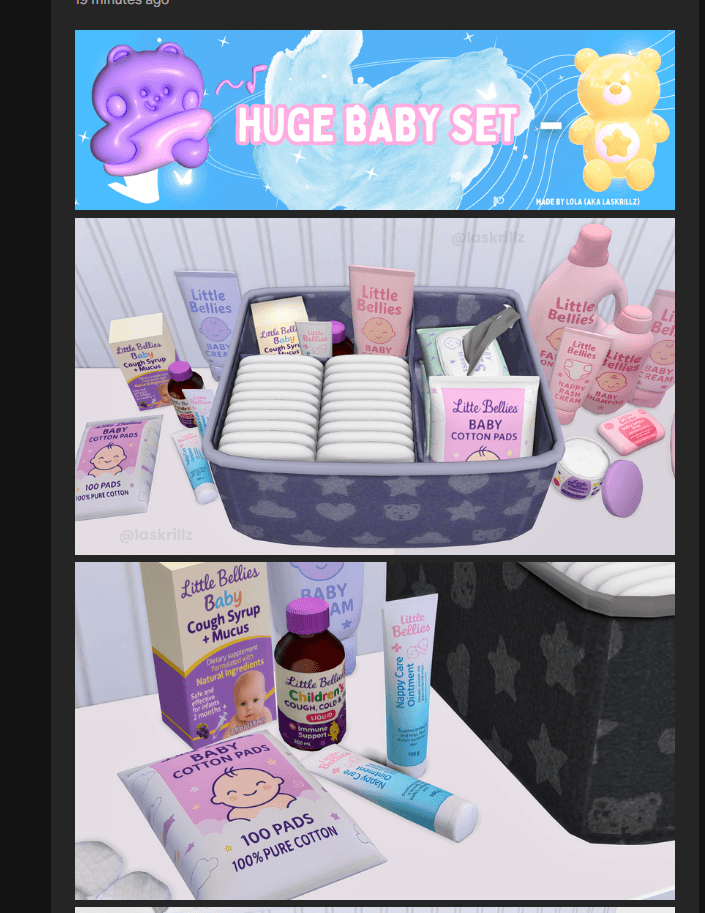 Huge Baby Set (14 Items) - Gallery - The Sims 4 Build / Buy - CurseForge