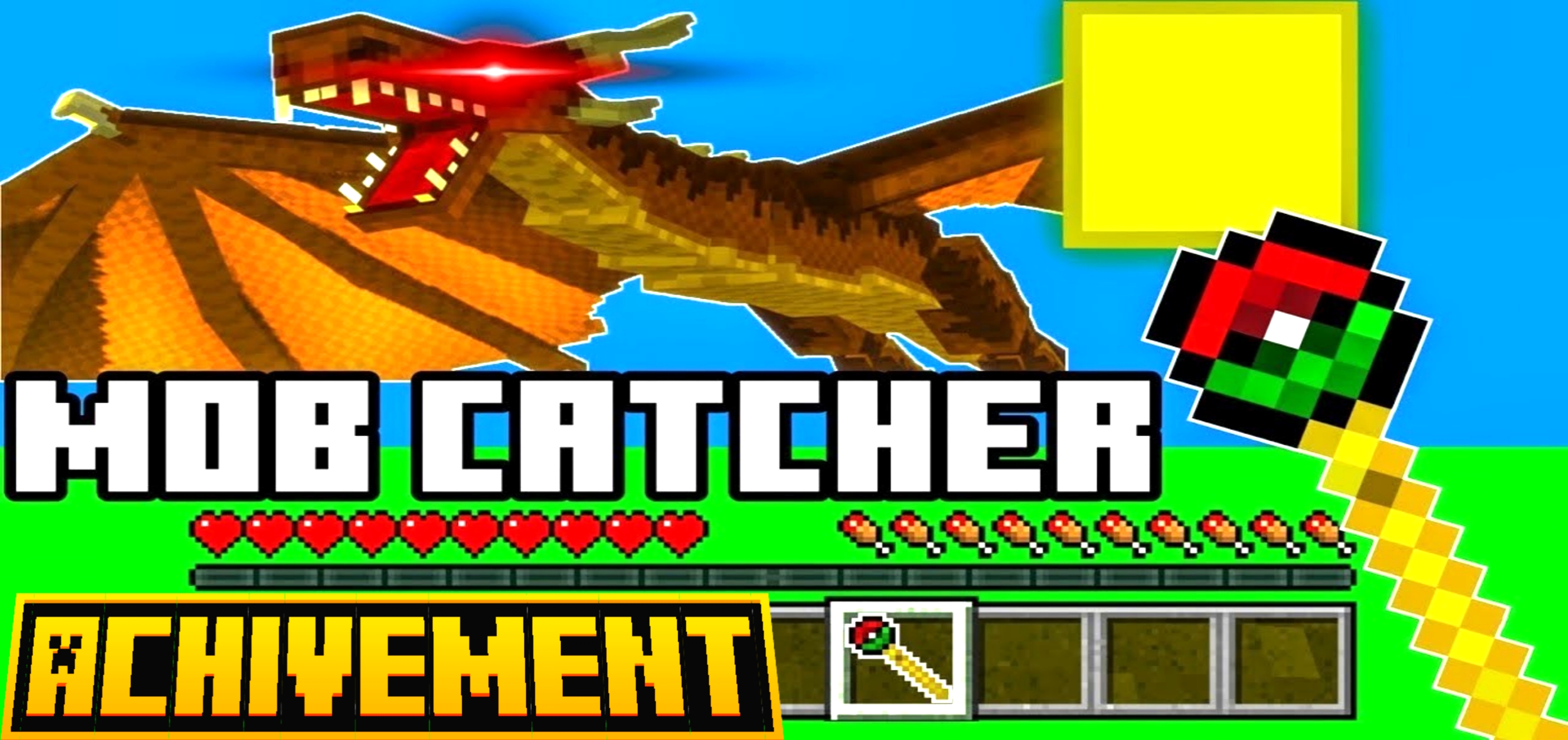 Mob Battle Wand - Creative mode with Achivement | Minecraft PE Addons