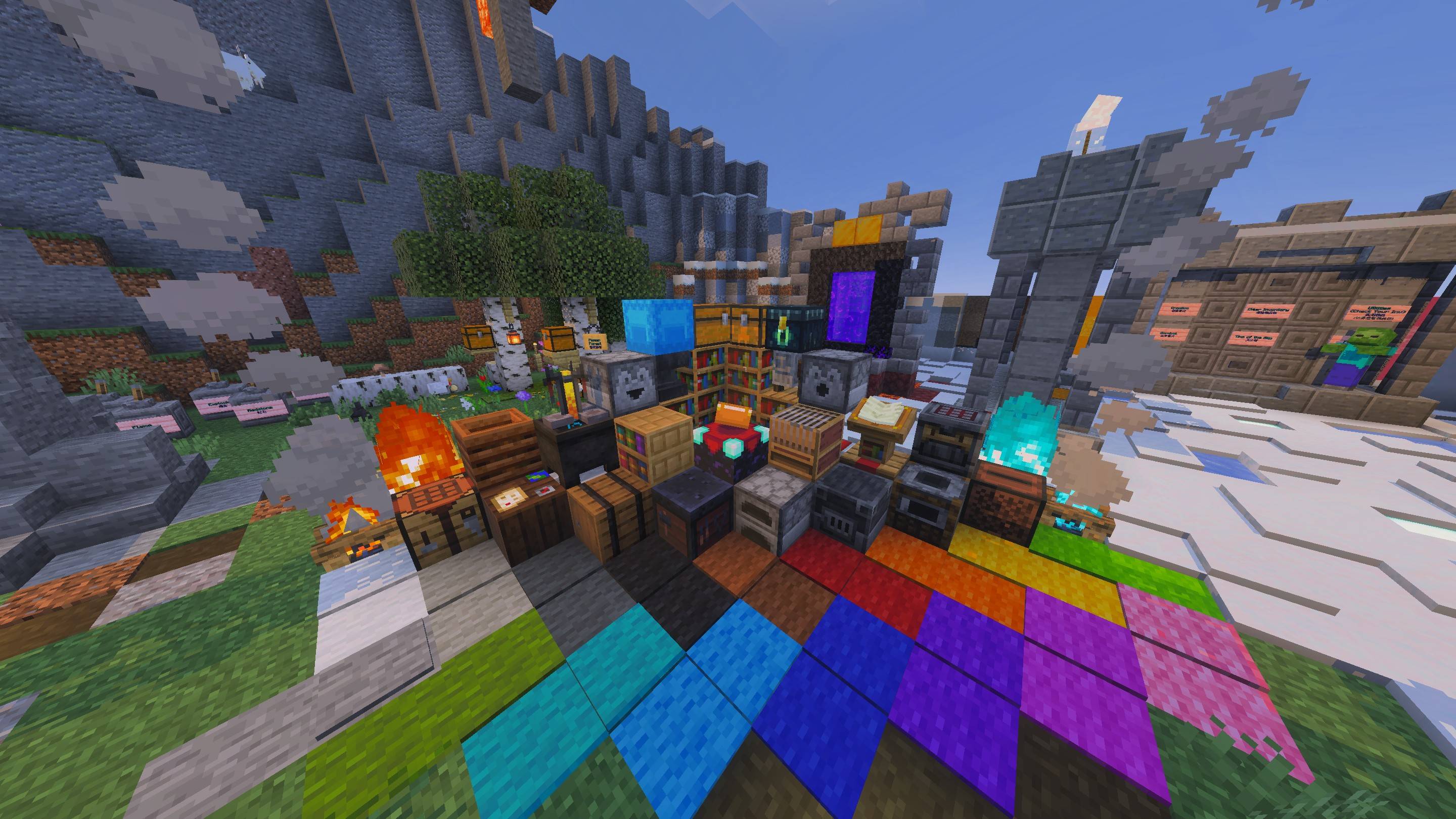 Resource pack display map - Gallery - Minecraft Bedrock Maps - CurseForge