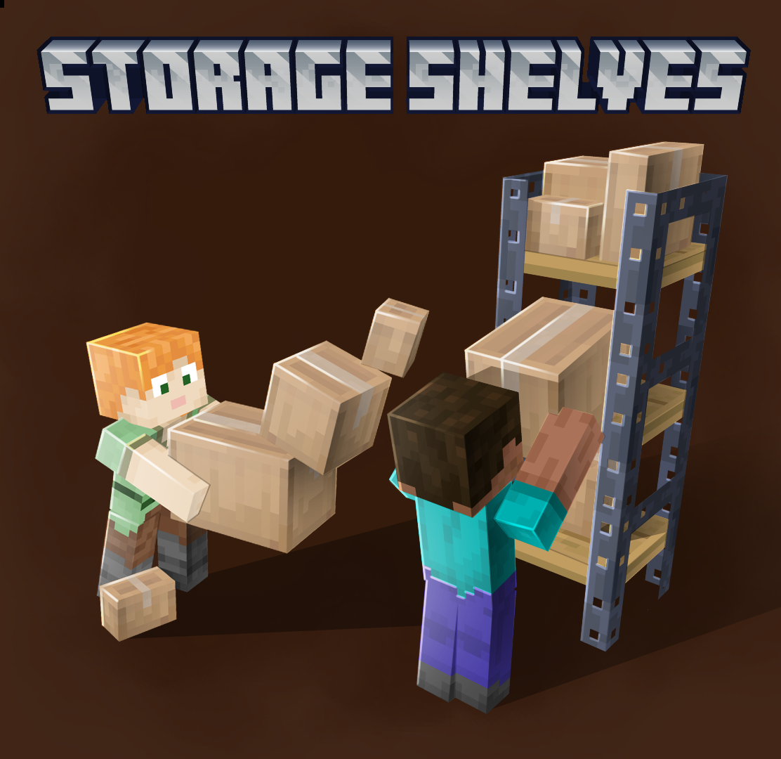 Wan's Storage Shelves - Minecraft Mods - CurseForge