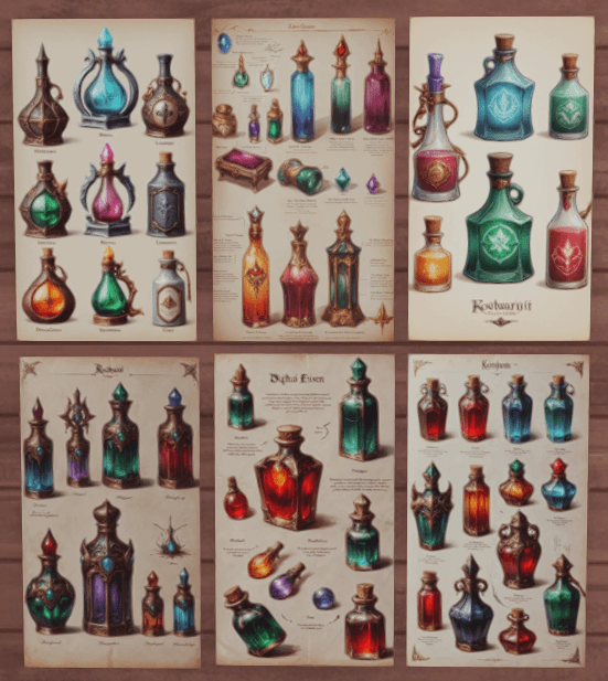 Magic Potion Notes - Gallery - The Sims 4 Build / Buy - CurseForge