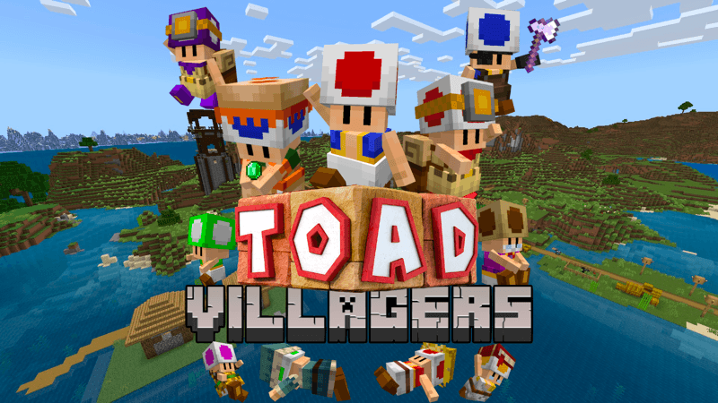 Toad Villagers - Gallery - Minecraft Bedrock Texture Packs - CurseForge