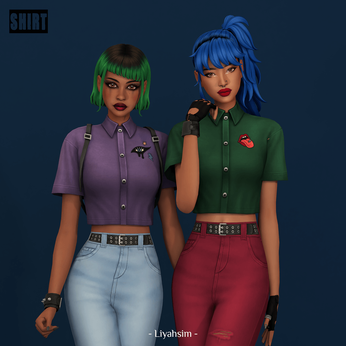 Backstage Pass Collection - Shirt - Gallery - The Sims 4 Create a Sim ...