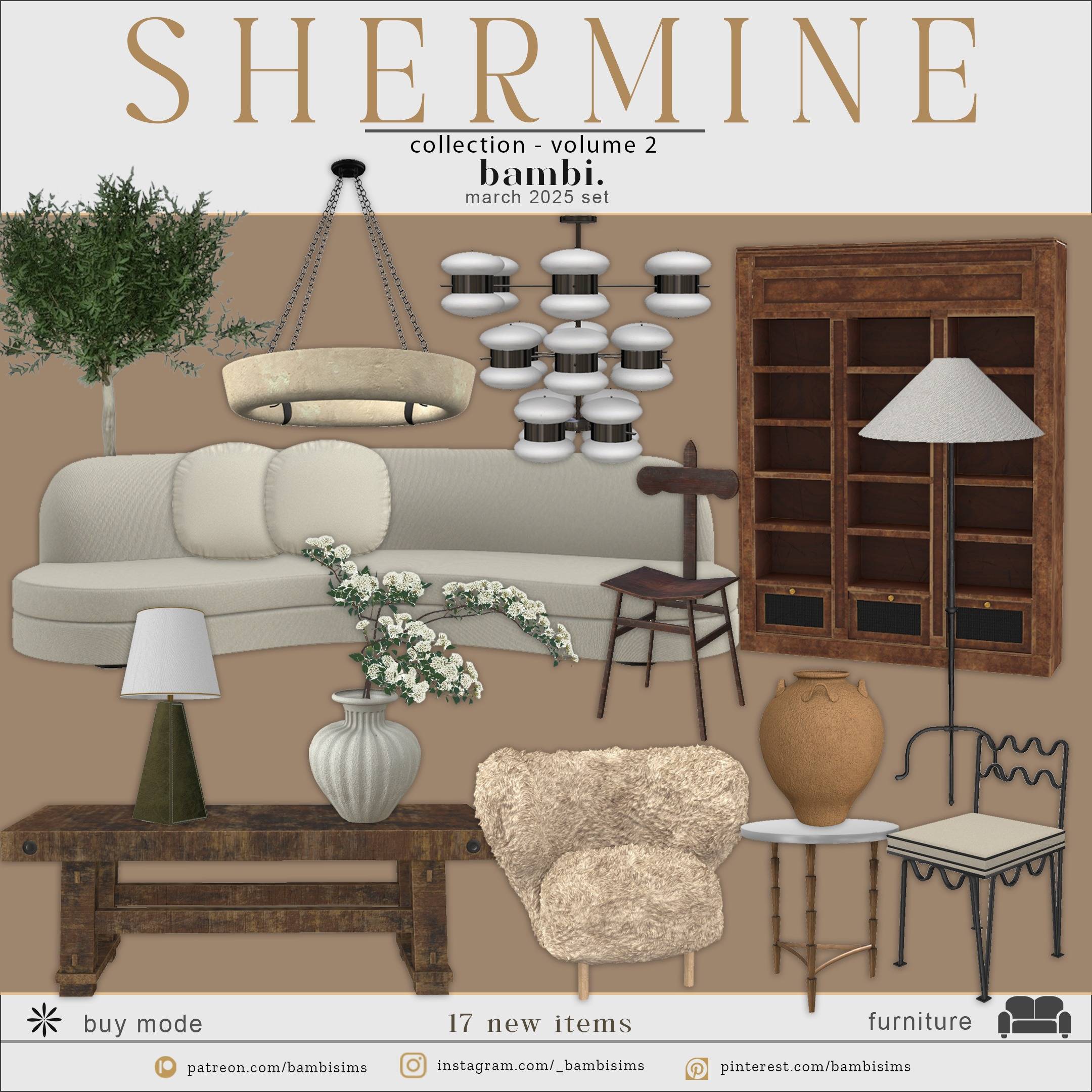 Shermine collection vol.2 - The Sims 4 Build / Buy - CurseForge