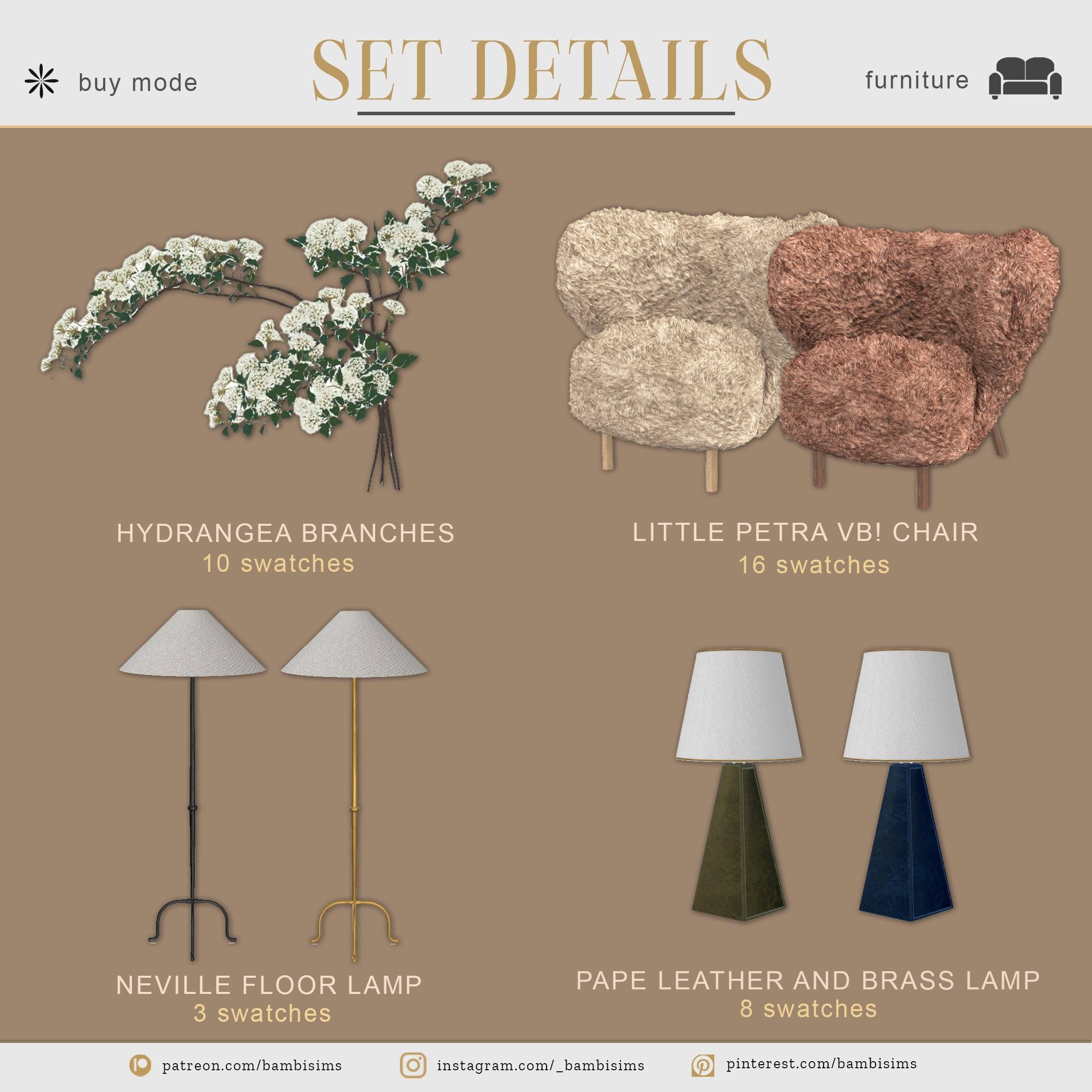 Shermine collection vol.2 - Gallery - The Sims 4 Build / Buy - CurseForge