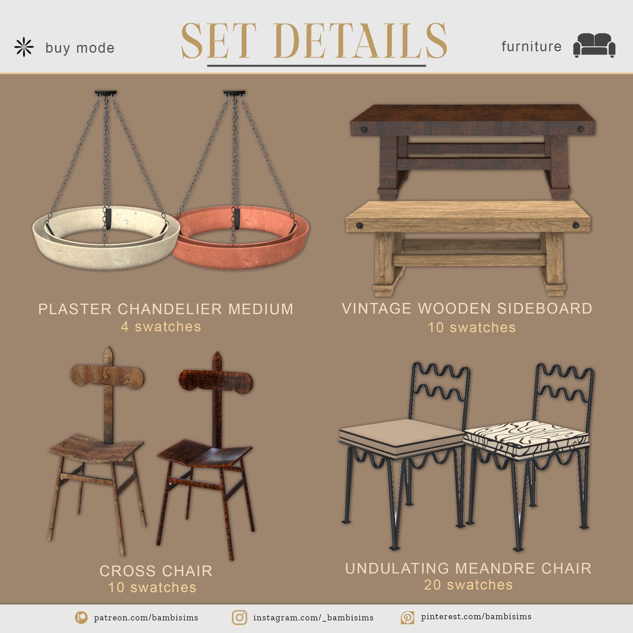 Shermine collection vol.2 - Gallery - The Sims 4 Build / Buy - CurseForge