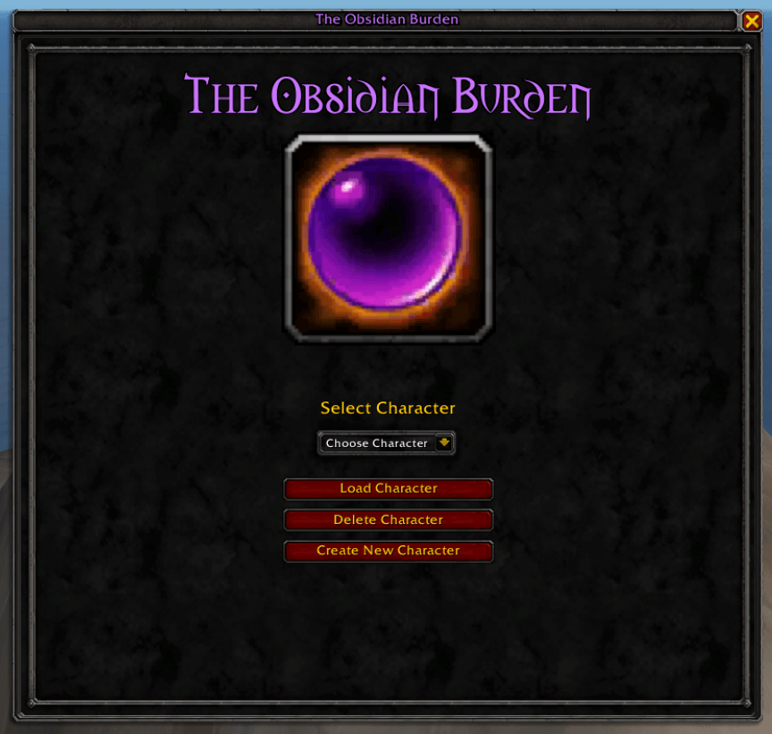 The Obsidian Burden - World of Warcraft Addons - CurseForge