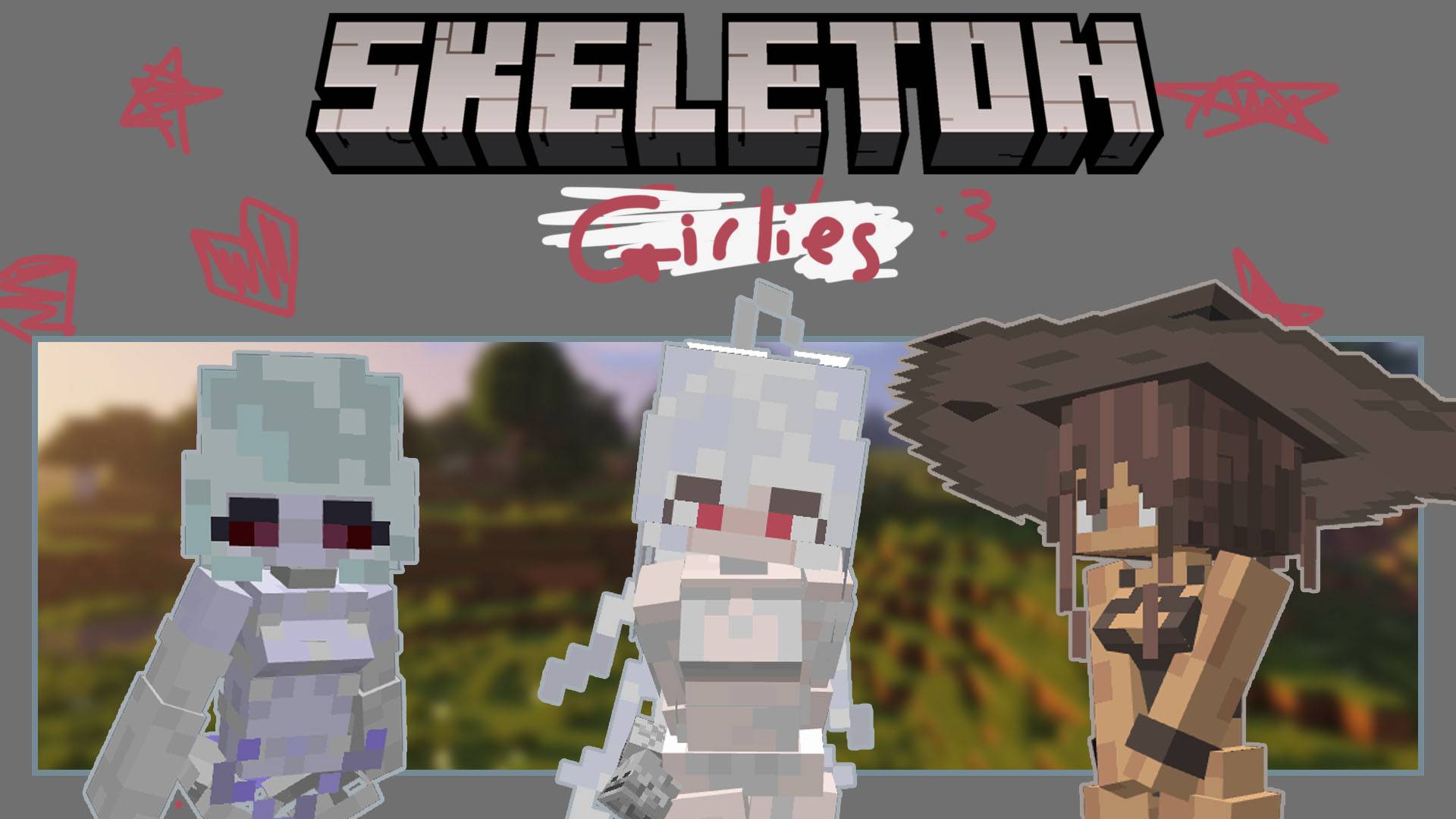 Skeleton Girlies - Gallery - Minecraft Resource Packs - CurseForge