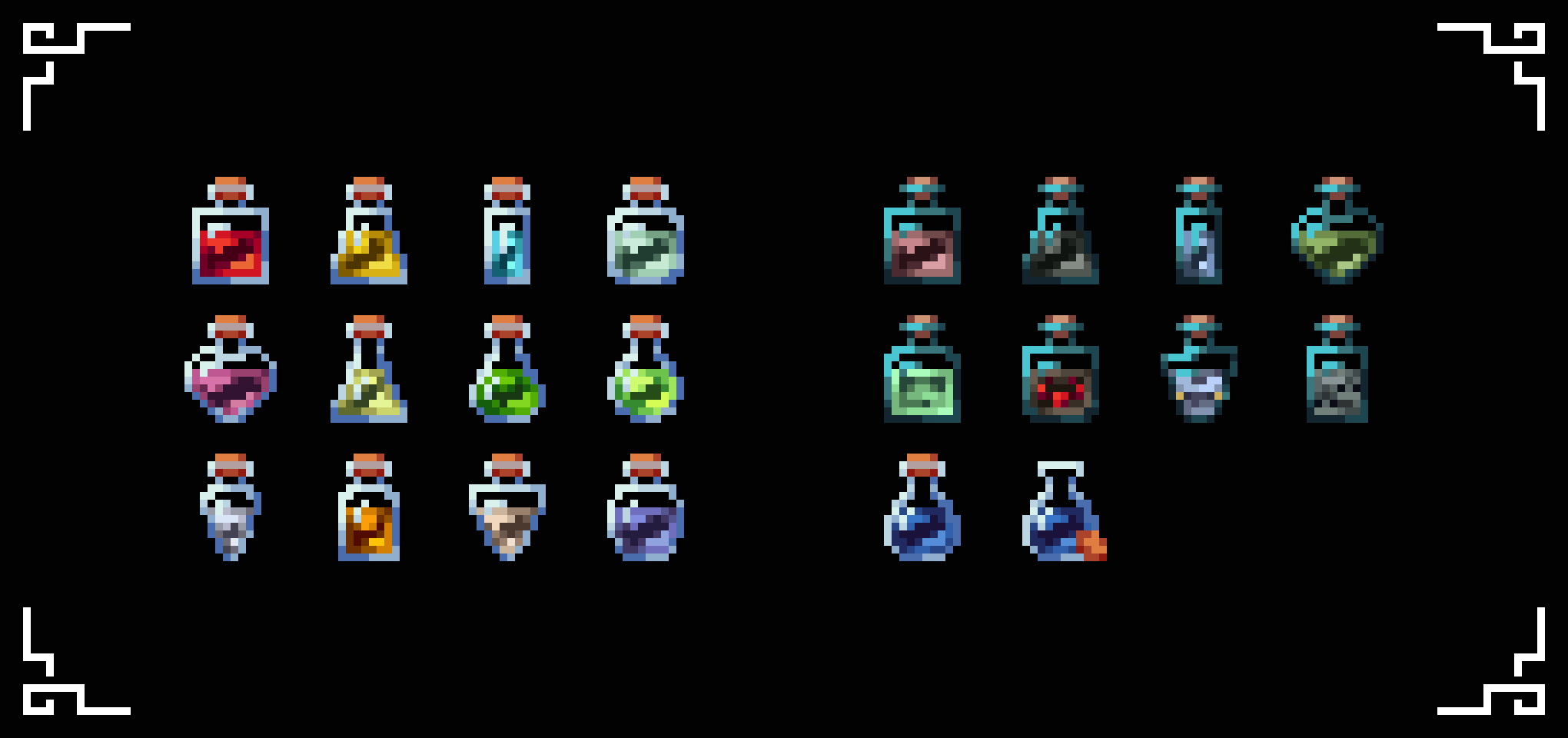 Unique Potions By Blond - Minecraft Resource Packs - CurseForge