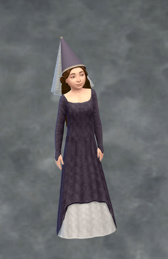 Happily Ever After: Medieval Cone Hennin for All Ages - The Sims 4 ...