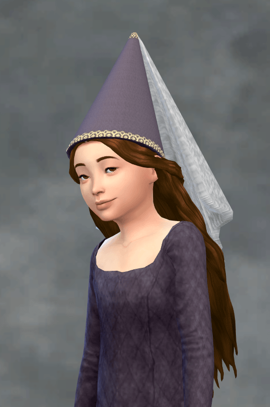 Happily Ever After: Medieval Cone Hennin for All Ages - The Sims 4 ...