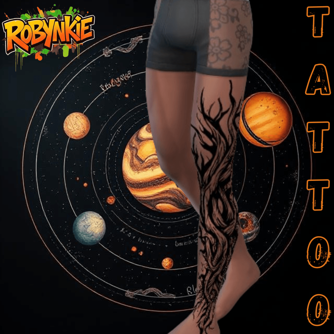 Robynq Tattoos RQT10012- BGC - The Sims 4 Create a Sim - CurseForge