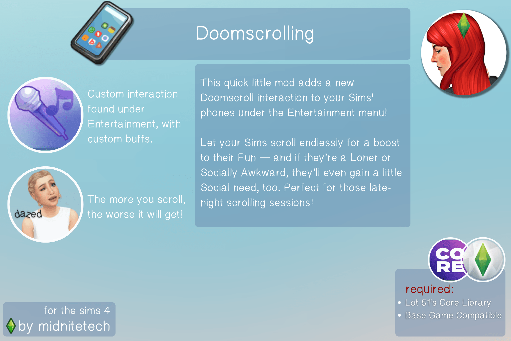 Doomscrolling - Gallery - The Sims 4 Mods - CurseForge