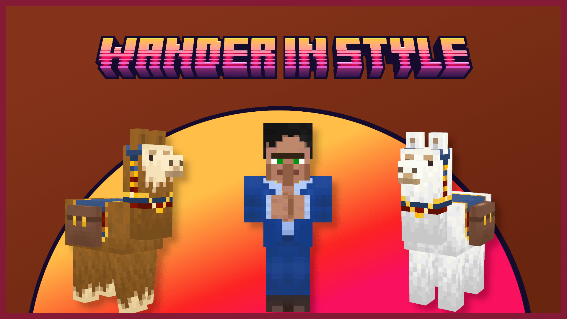 Wander In Style - Trade up your Wandering Traders - Gallery - Minecraft ...