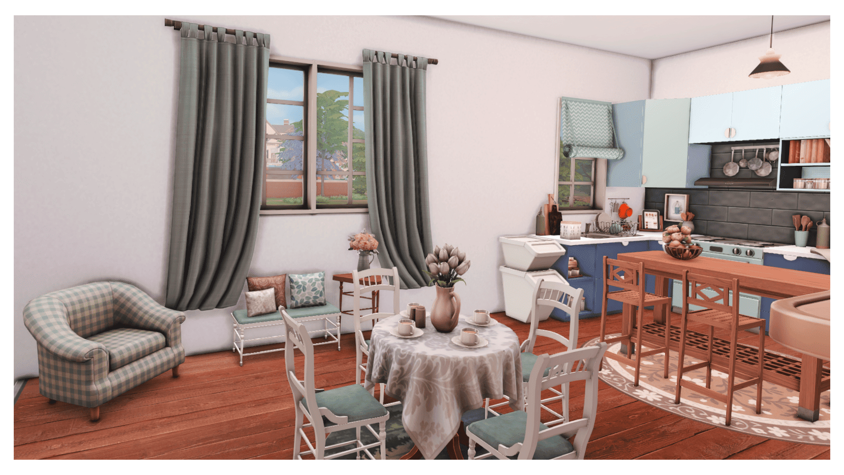 Millennial Dining Room - Gallery - The Sims 4 Rooms / Lots - CurseForge