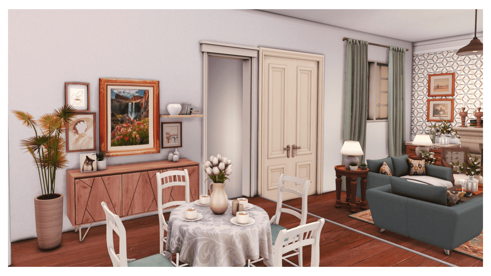 Millennial Dining Room - Gallery - The Sims 4 Rooms / Lots - CurseForge