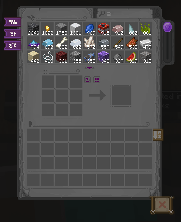 Dark Ars Storage Lectern GUI - Minecraft Resource Packs - CurseForge