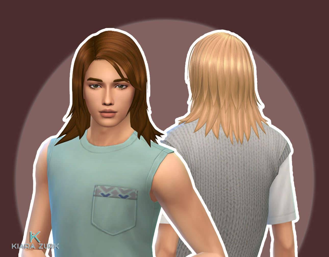 Adam Hairstyle - Gallery - The Sims 4 Create a Sim - CurseForge