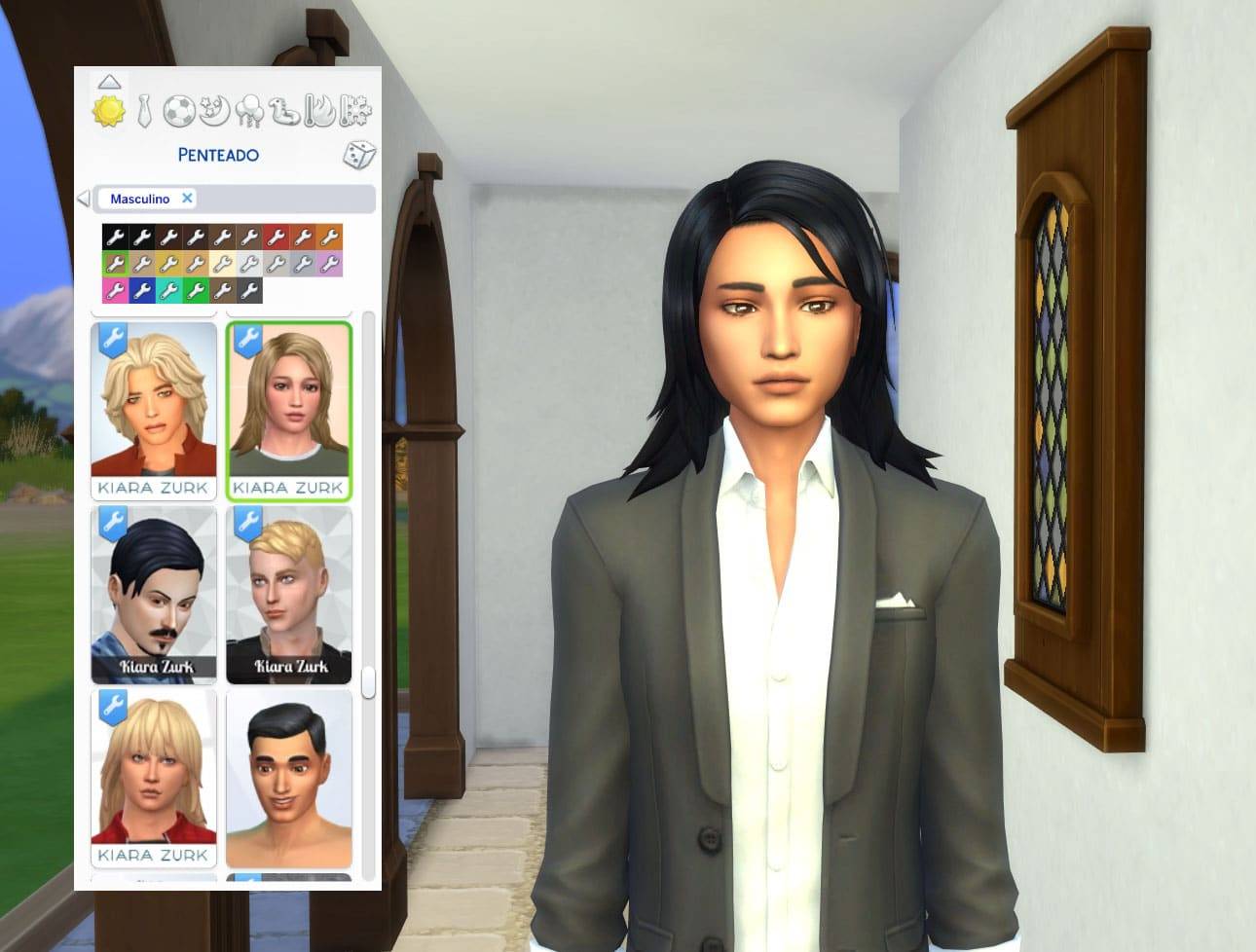 Adam Hairstyle - Gallery - The Sims 4 Create a Sim - CurseForge