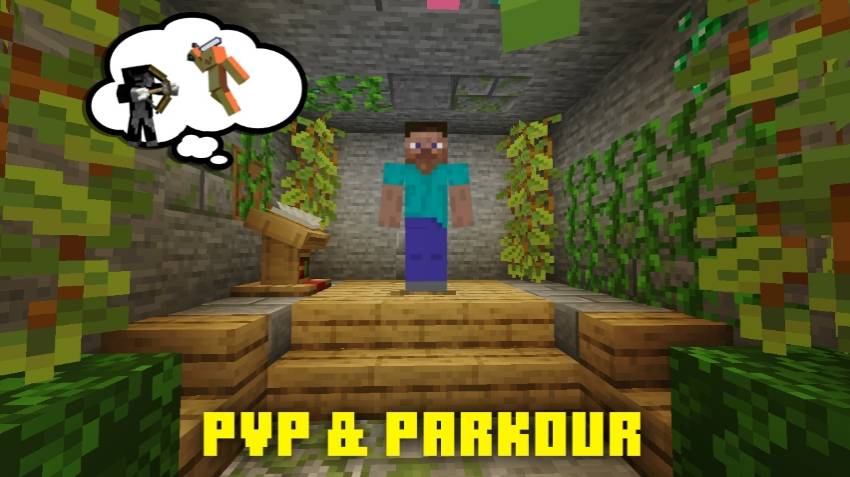 PvP Ancient Arena & Parkour Map | Multiplayer Supported | Minecraft PE Maps