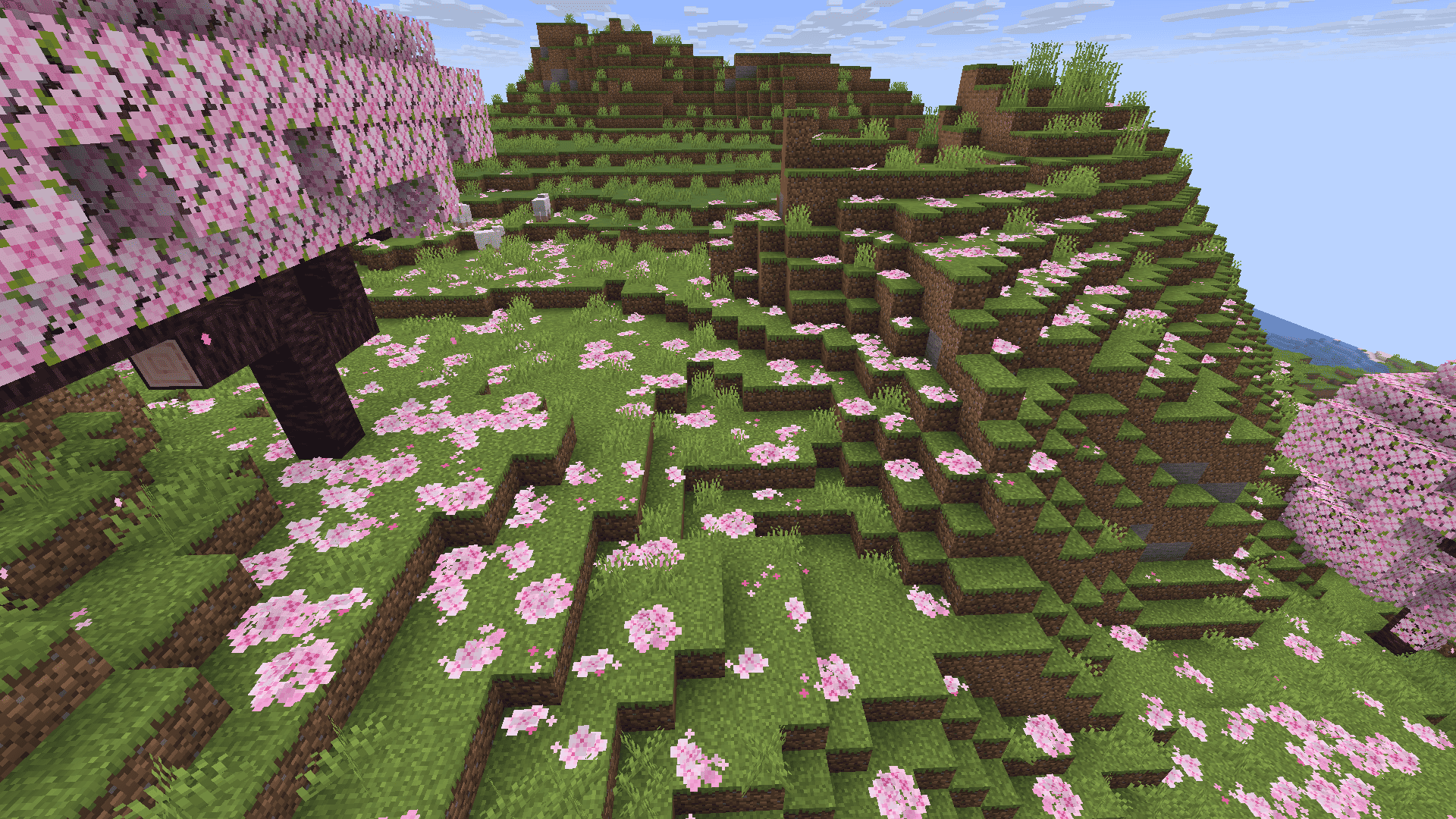 Bushy pink petals, wildflowers & leaf litter - Gallery - Minecraft ...