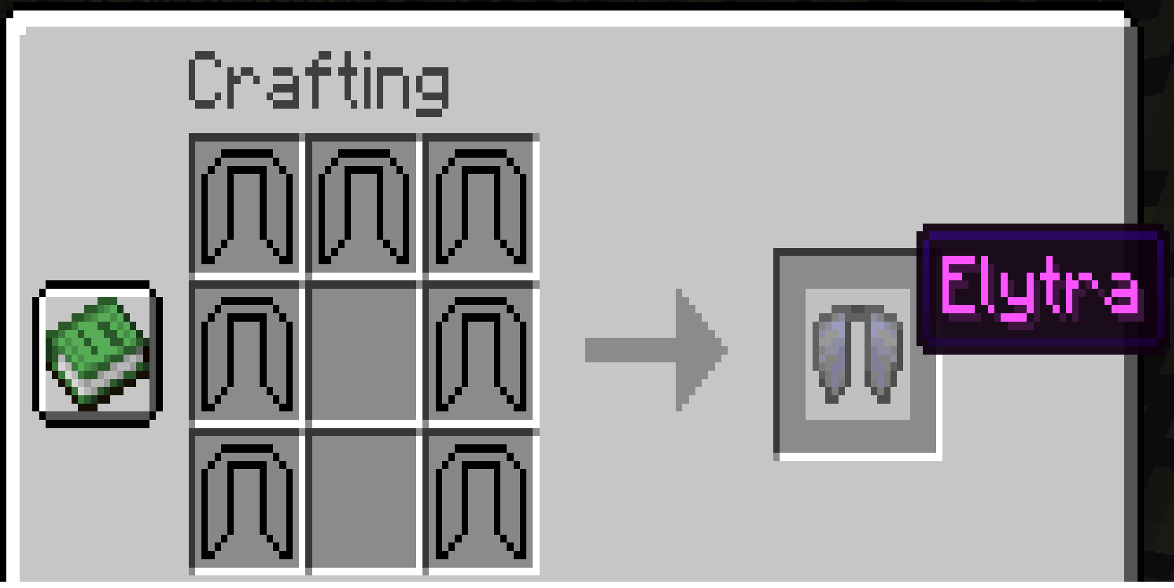 Craftable Elytra by Elip12 - Gallery - Minecraft Mods - CurseForge
