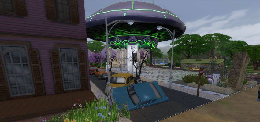 Alien landing place - Gallery - The Sims 4 Rooms / Lots - CurseForge