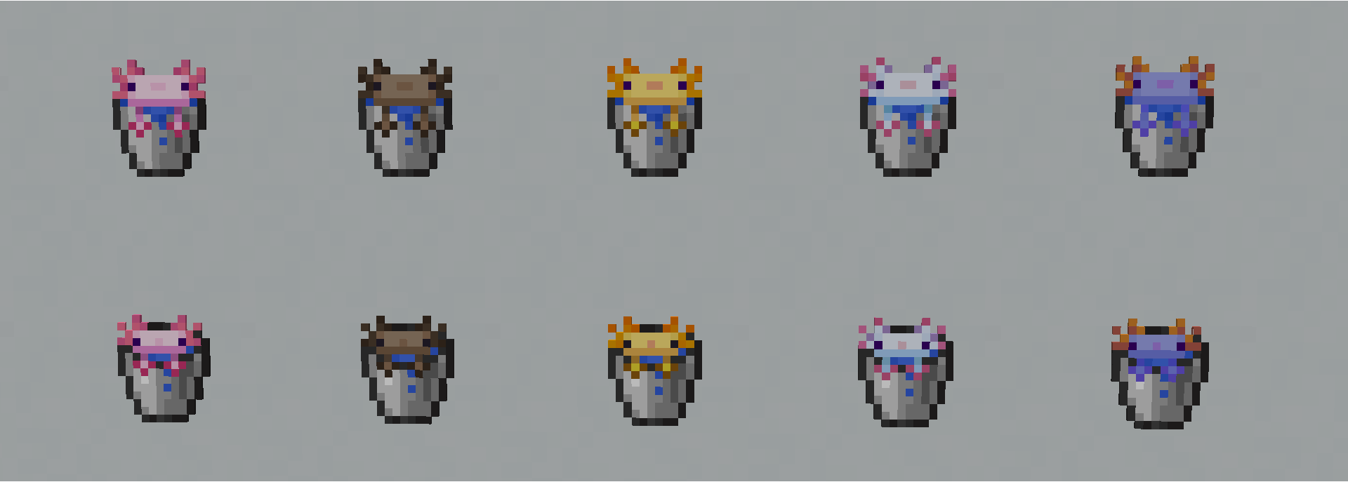 Consistent Buckets (Programmer Art) - Gallery - Minecraft Resource Packs - CurseForge