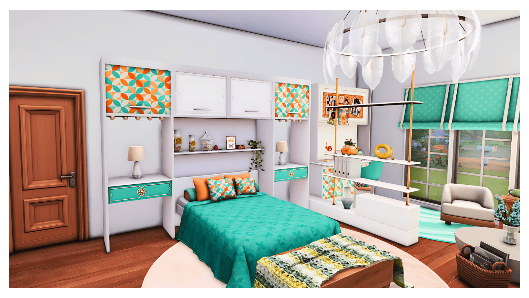 Millennial Primary Bedroom - Gallery - The Sims 4 Rooms / Lots - CurseForge