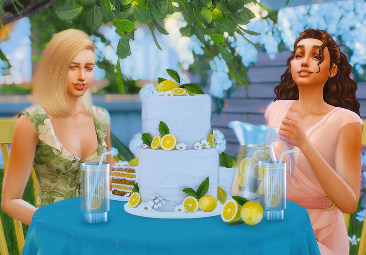 Lemon cake - The Sims 4 Mods - CurseForge