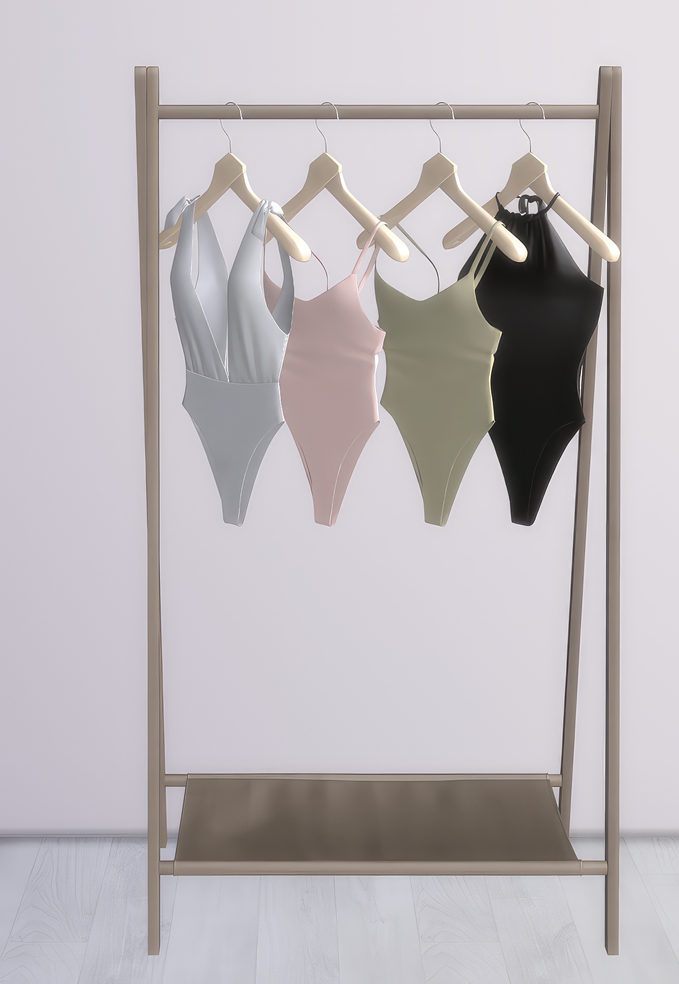 Swimsuit hanging rack - set - The Sims 4 Build / Buy - CurseForge