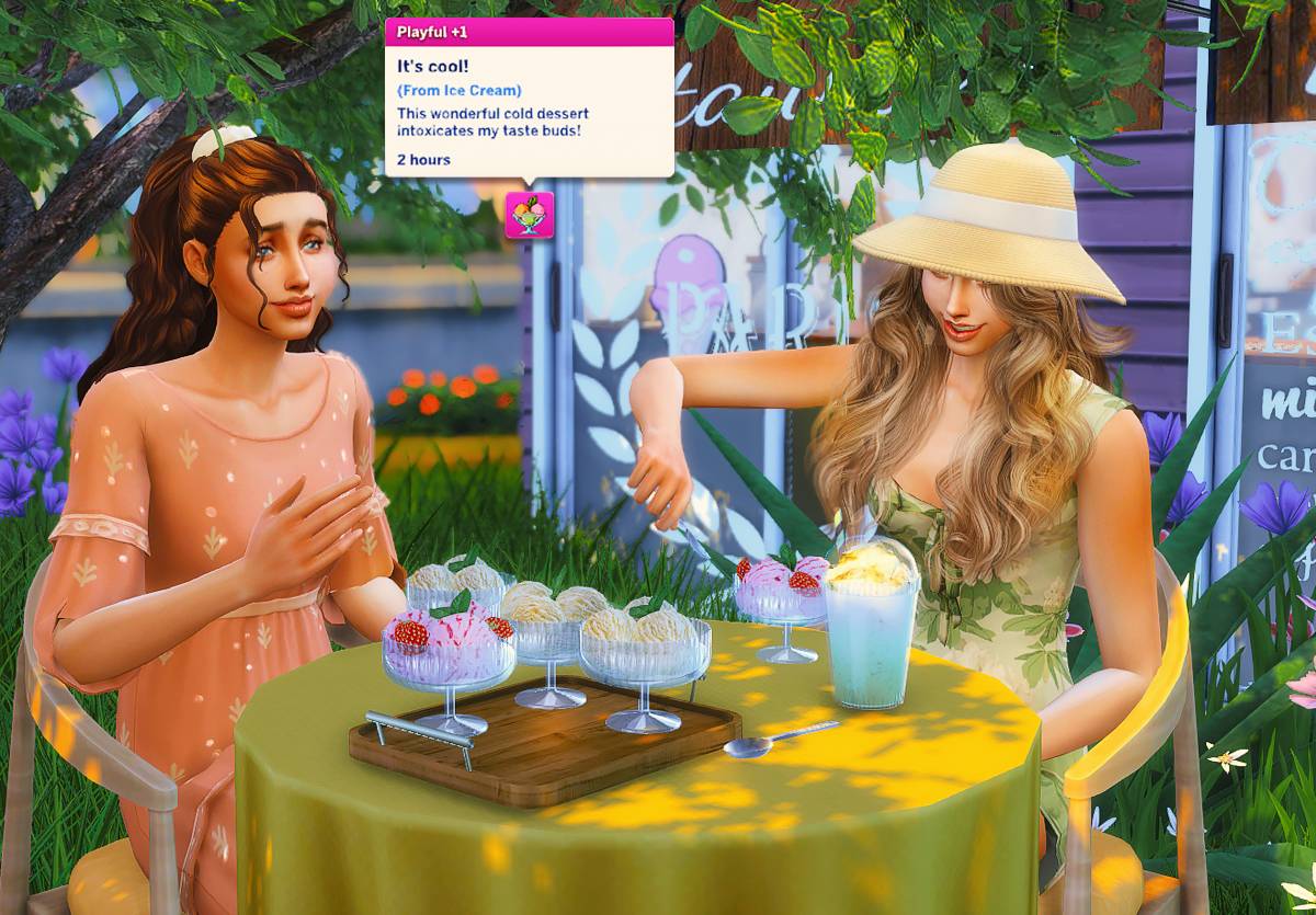 Functional Ice Cream Tray - The Sims 4 Mods - CurseForge