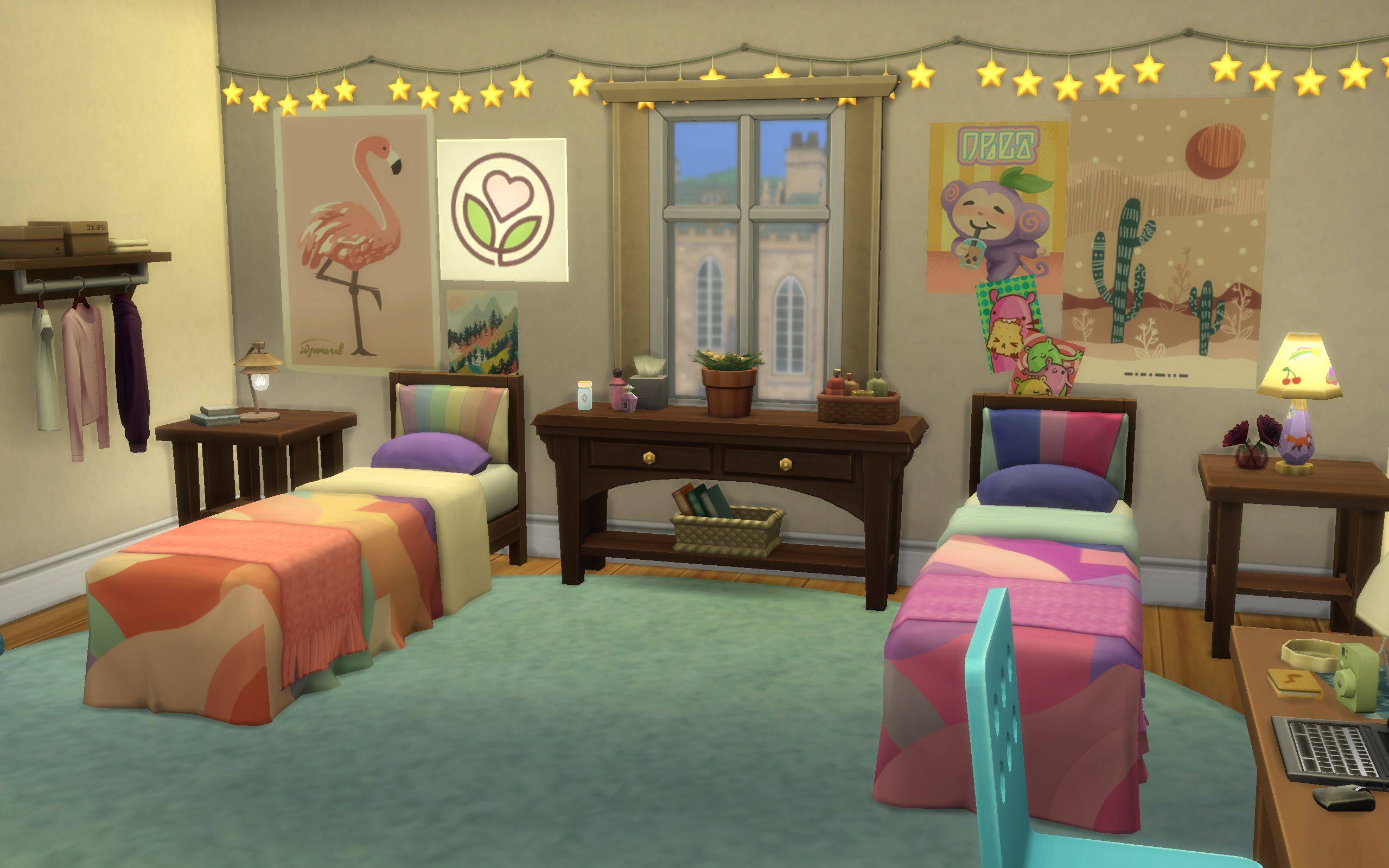 Britechester Double Dorm (No CC) - Gallery - The Sims 4 Rooms / Lots ...