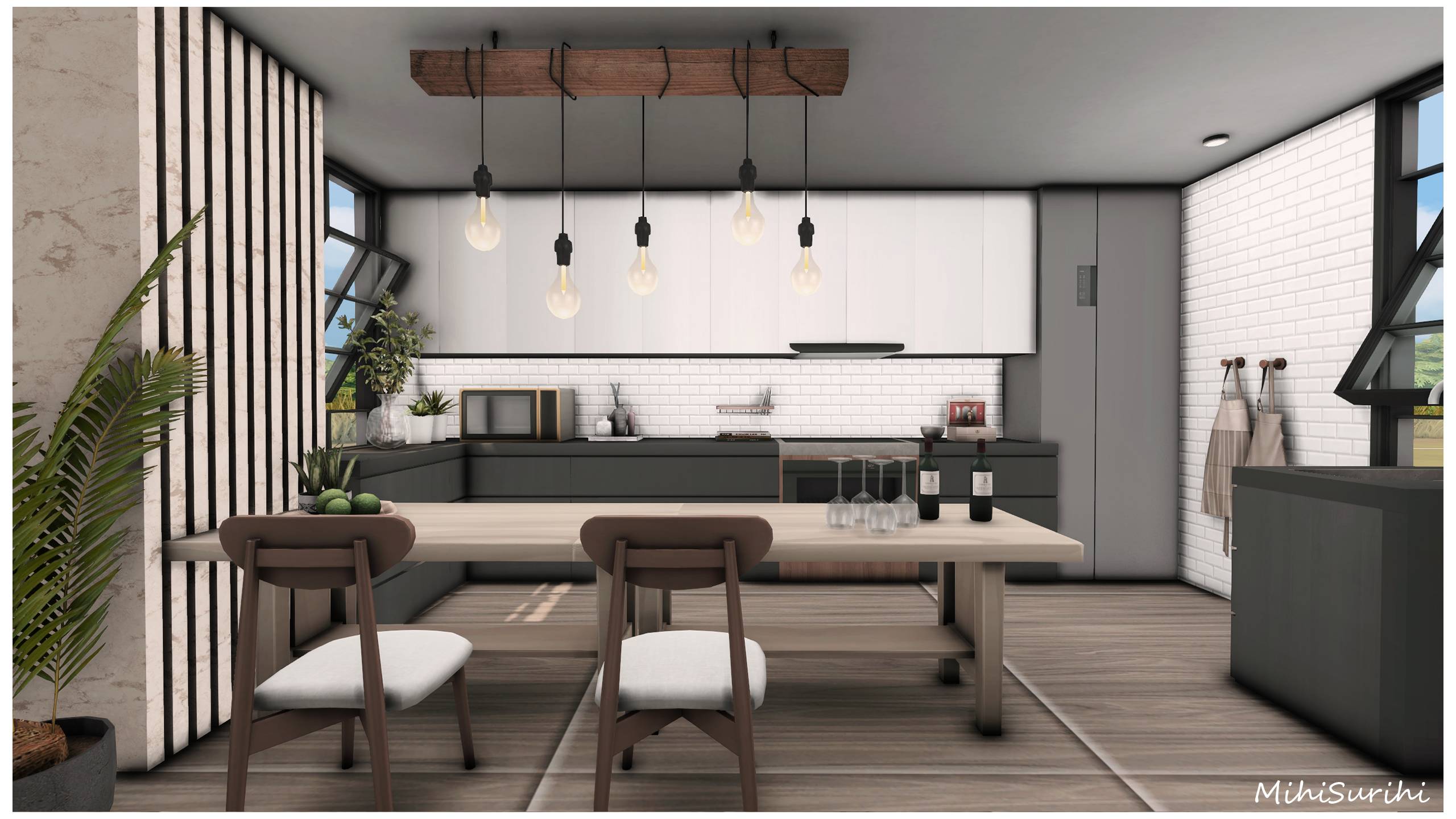 Garinsha Kitchen - The Sims 4 Rooms / Lots - CurseForge