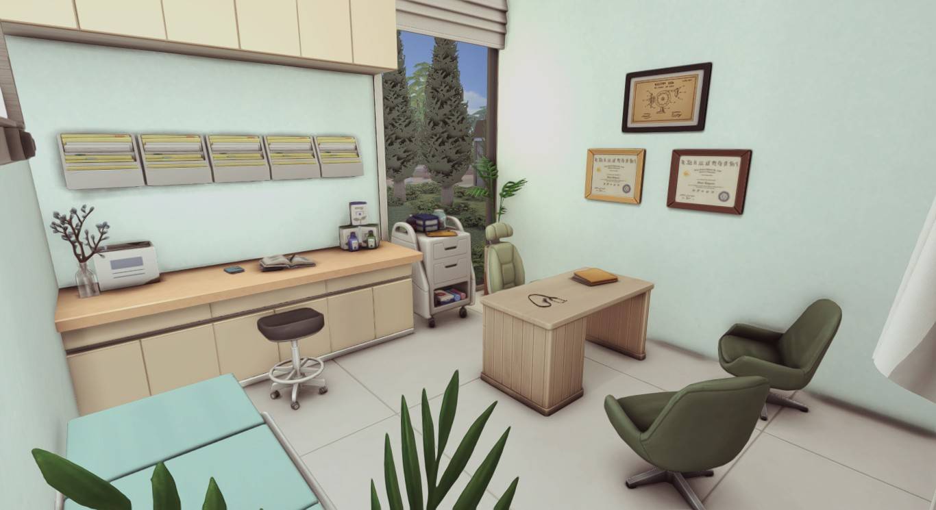 Central Hospital - Gallery - The Sims 4 Rooms / Lots - CurseForge