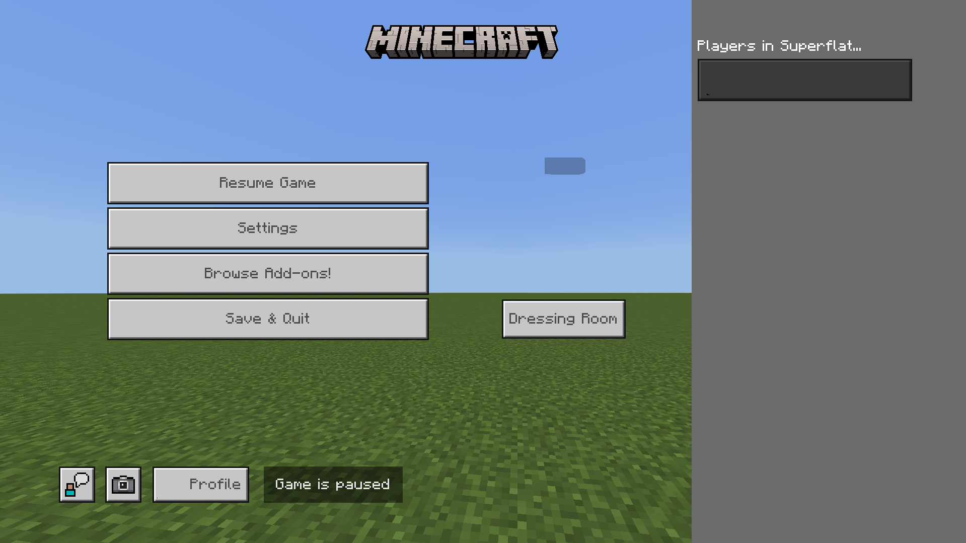 Title Pause Fix - Minecraft Bedrock Texture Packs - CurseForge