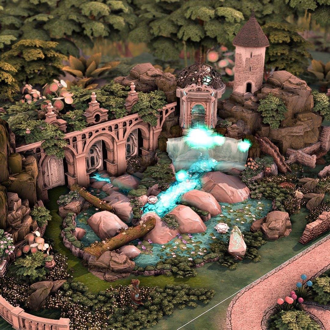 Hidden Fairy Cave - Gallery - The Sims 4 Rooms / Lots - CurseForge