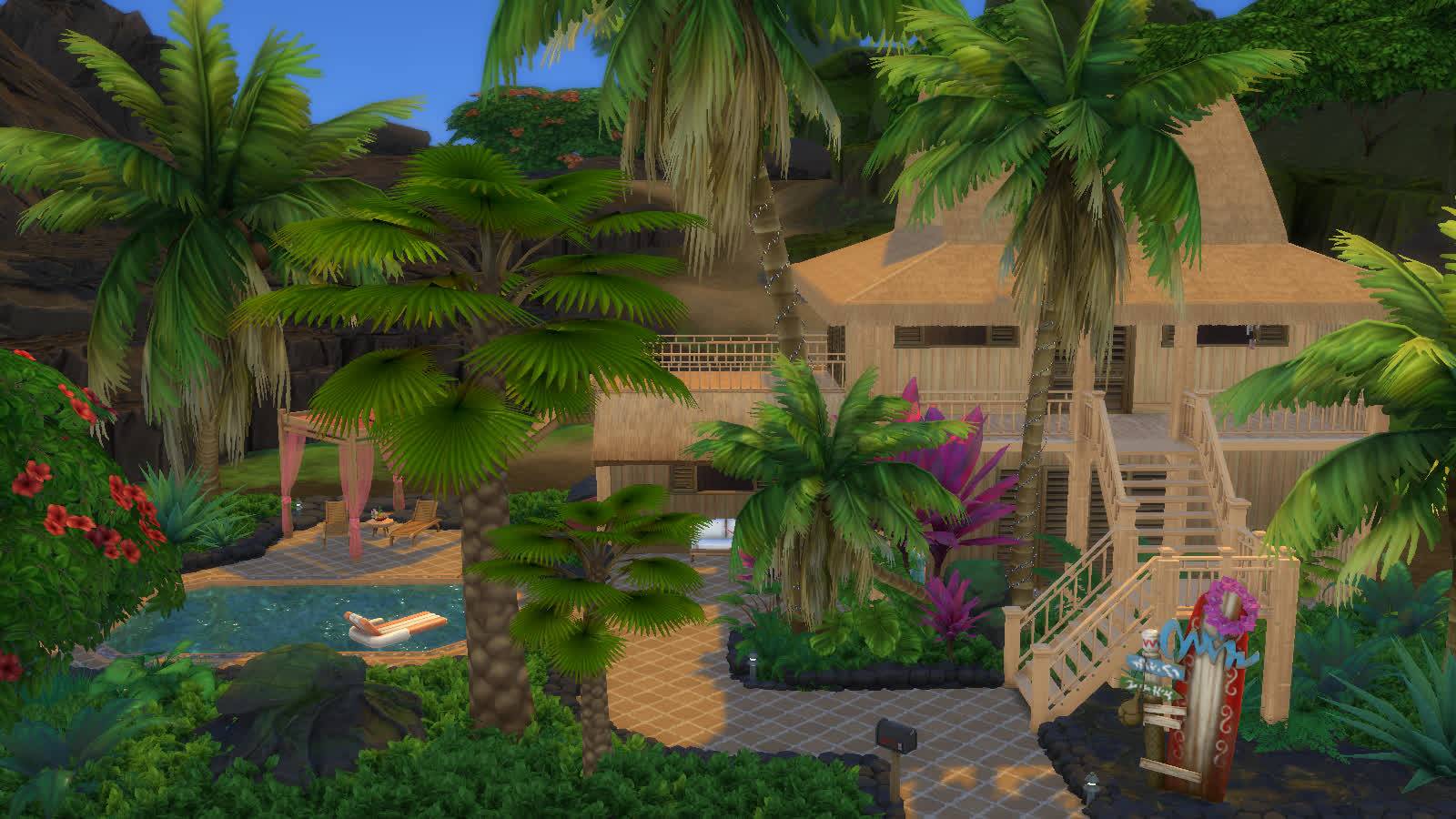 Aloha Paradise Bungalow - Gallery - The Sims 4 Rooms / Lots - CurseForge